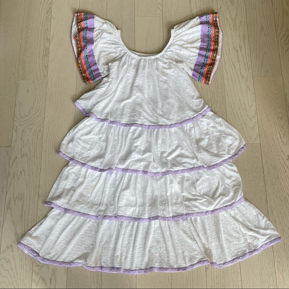 Pitusa Standard Peruvian Tiered Layered Off Shoulder … - Gem